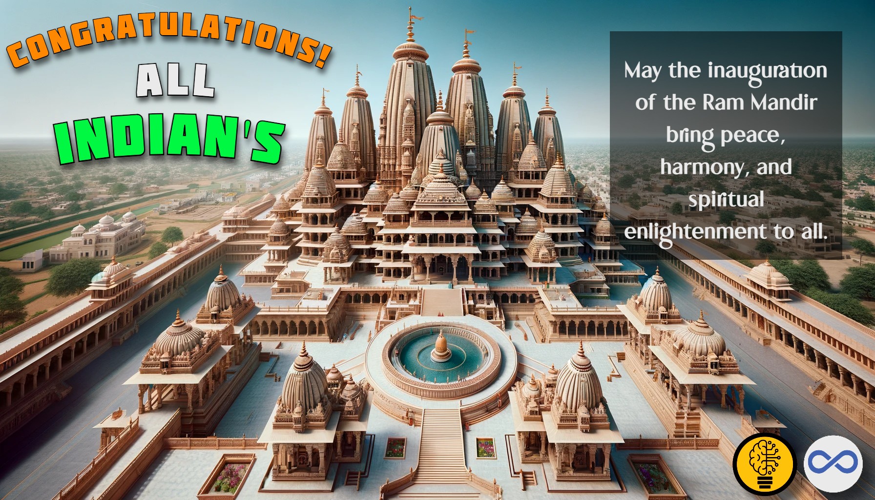 Congratulations to All Indians for Ram Mandir Inauguration - Smart ...